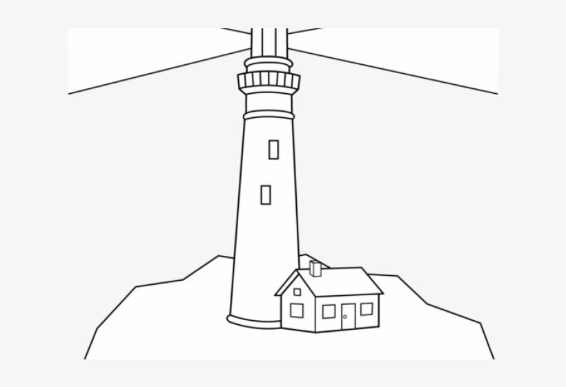 Simple Lighthouse Clipart For Free