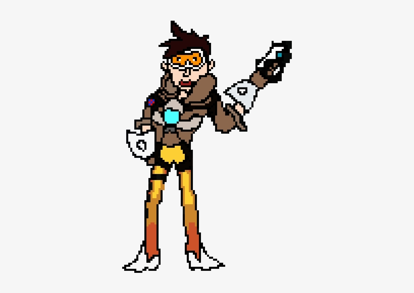 Overwatch Tracer - Cartoon Transparent PNG - 1024x576 - Free Download ...