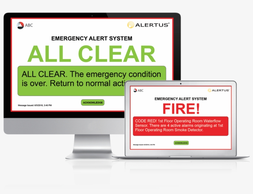 Alertus Desktop Notification Mac Transparent PNG - 1000x723 - Free ...