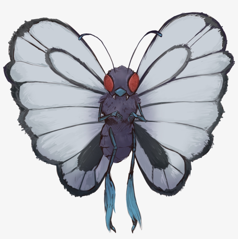 Butterfree - Butterfly Transparent PNG - 2794x2276 - Free Download on ...