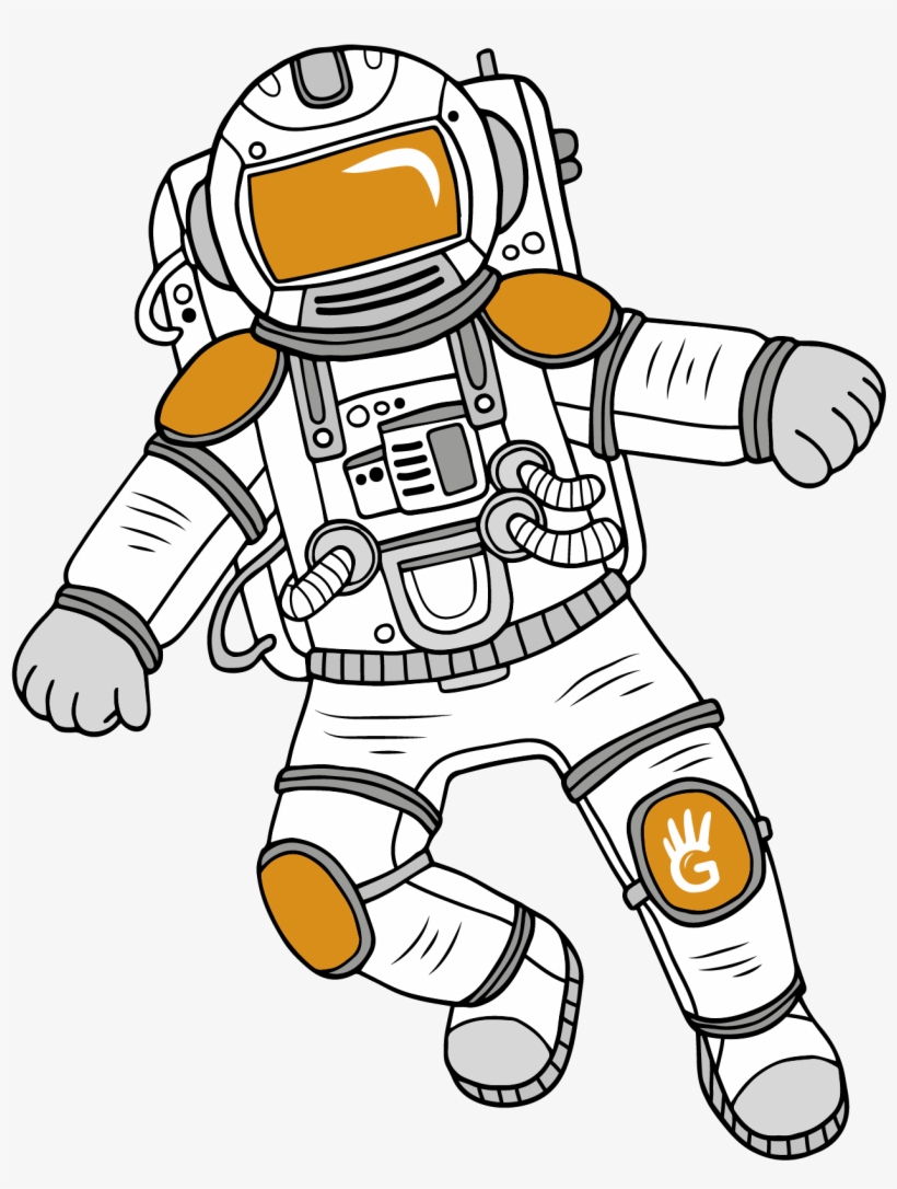 Funraising Spaceman - Illustration Transparent PNG - 1414x1813 - Free ...