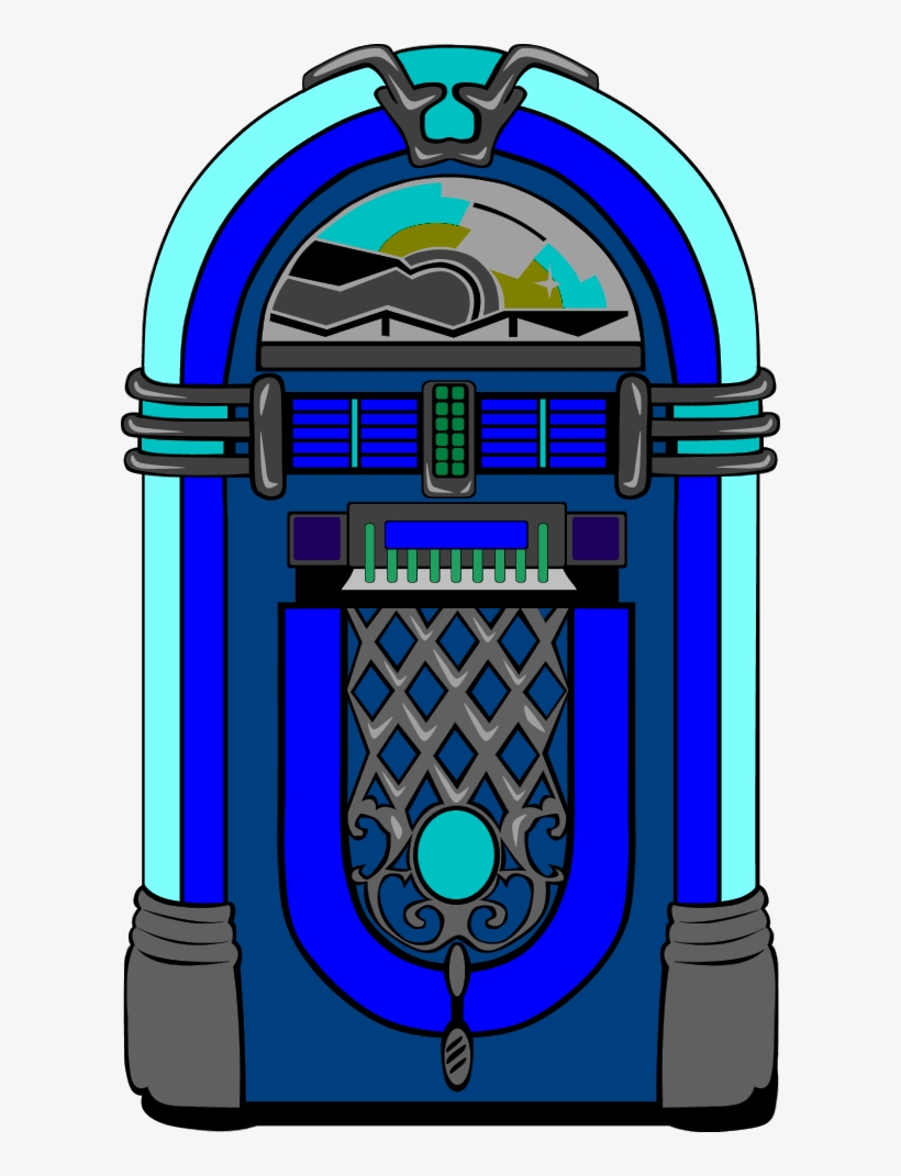 Vector Clip Art - Jukebox Clip Art Transparent PNG - 600x991 - Free ...