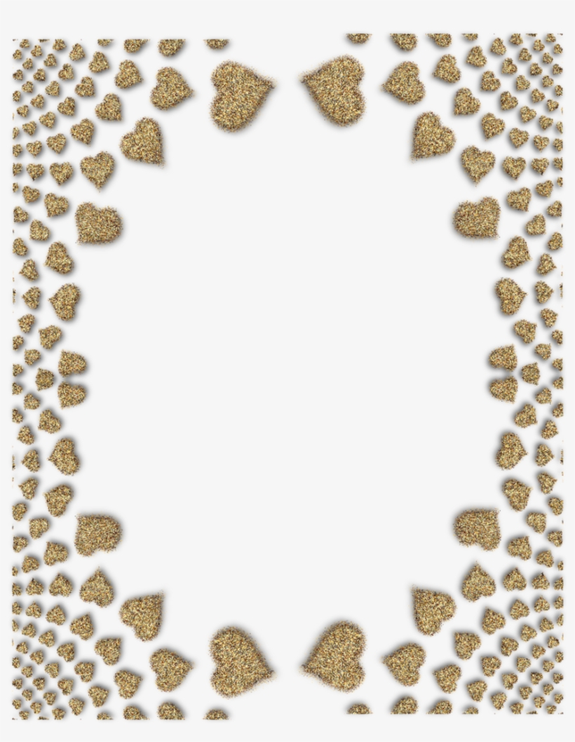 Blue Heart Border Designs Clipart Picture Frames Transparent PNG ...