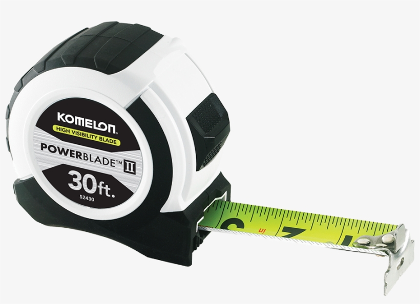Komelon Tape Measure 30 Ft Transparent PNG - 888x600 - Free Download on ...