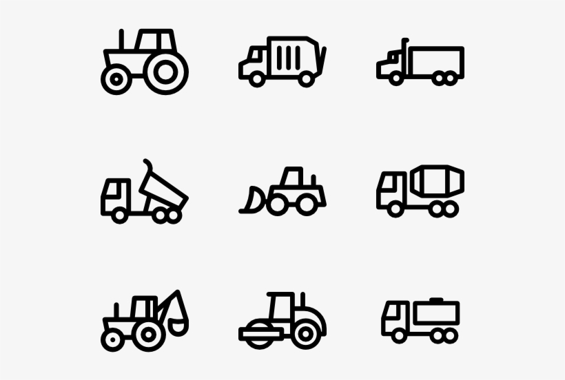 Construction Transports - Excavation Icon Transparent PNG - 600x564 ...