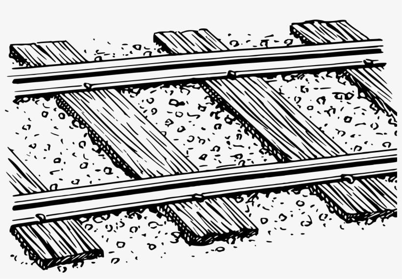 Big Image - Railway Track Clip Art Transparent PNG - 2400x1553 - Free ...
