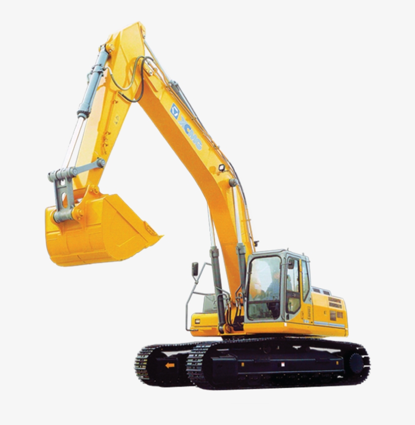 Hydraulic Excavator - Earth Moving Machines Png Transparent PNG ...