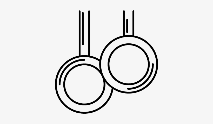 Gymnastic Rings Vector - Gymnastics Rings Logo Transparent PNG ...