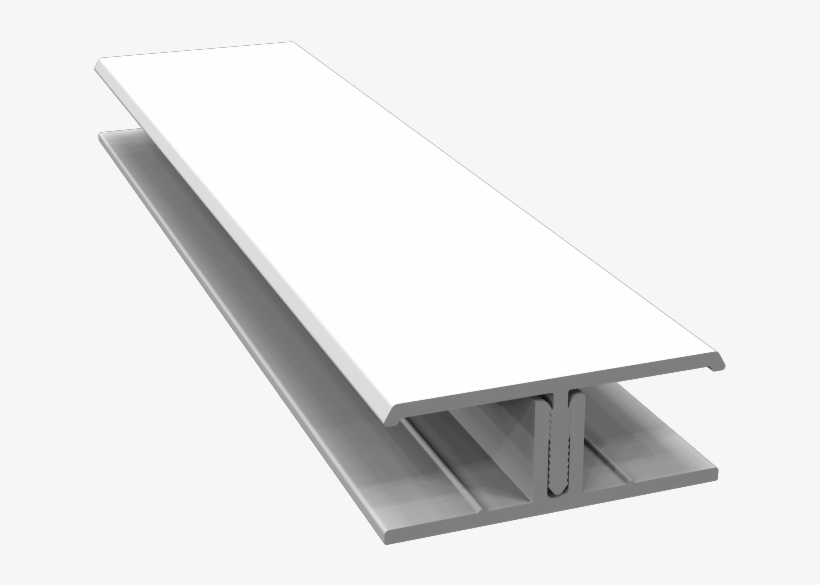 Textured Fortex Cladding Two Part H Section Joint Trim - Profilé Alu En ...