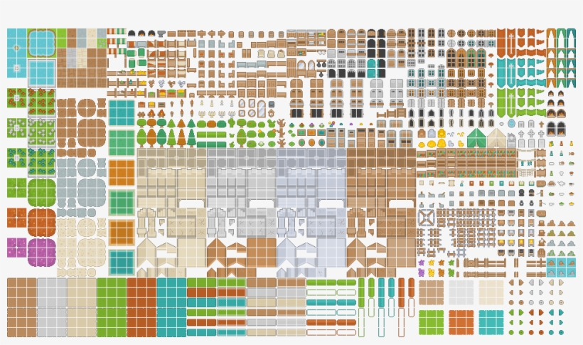 Roguelikesheet Transparent - Roguelike Tileset Transparent PNG ...