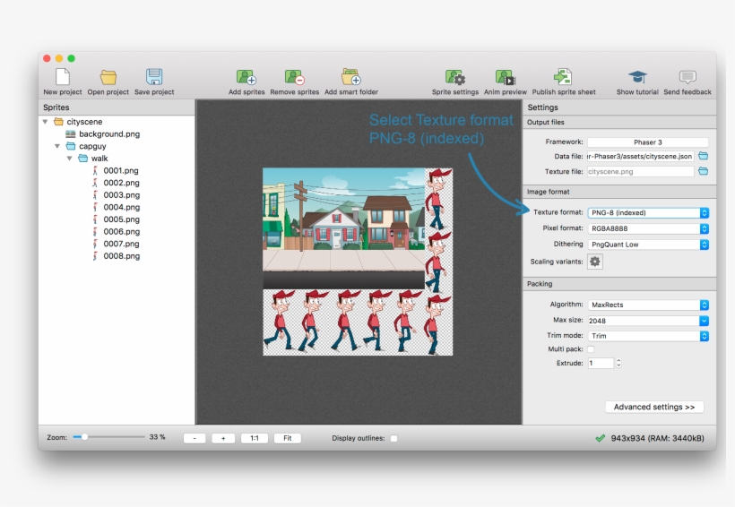 Optimizing Sprite Sheets For Phaser - Multimedia Software Transparent PNG - 2362x1544 - Free ...