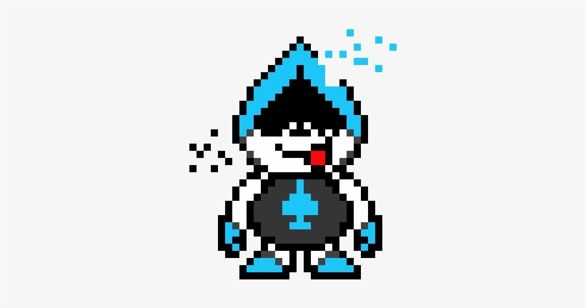 Fading Lancer - Deltarune Lancer Pixel Art Transparent PNG - 680x510 ...