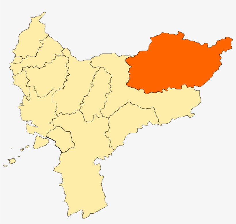 Locator Map Of Kapuas Hulu Regency In West Kalimantan - Vector Kalbar ...