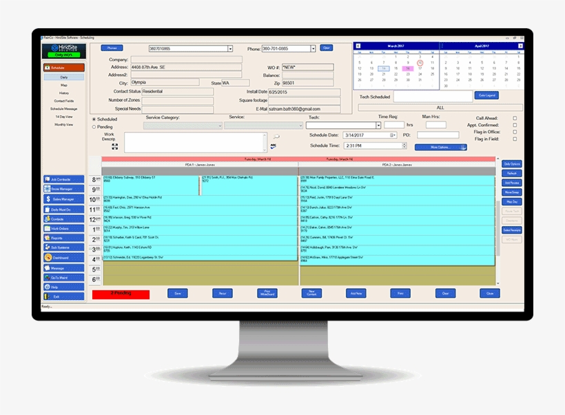 Paperless Scheduling Monitor - Computer Monitor Transparent PNG ...