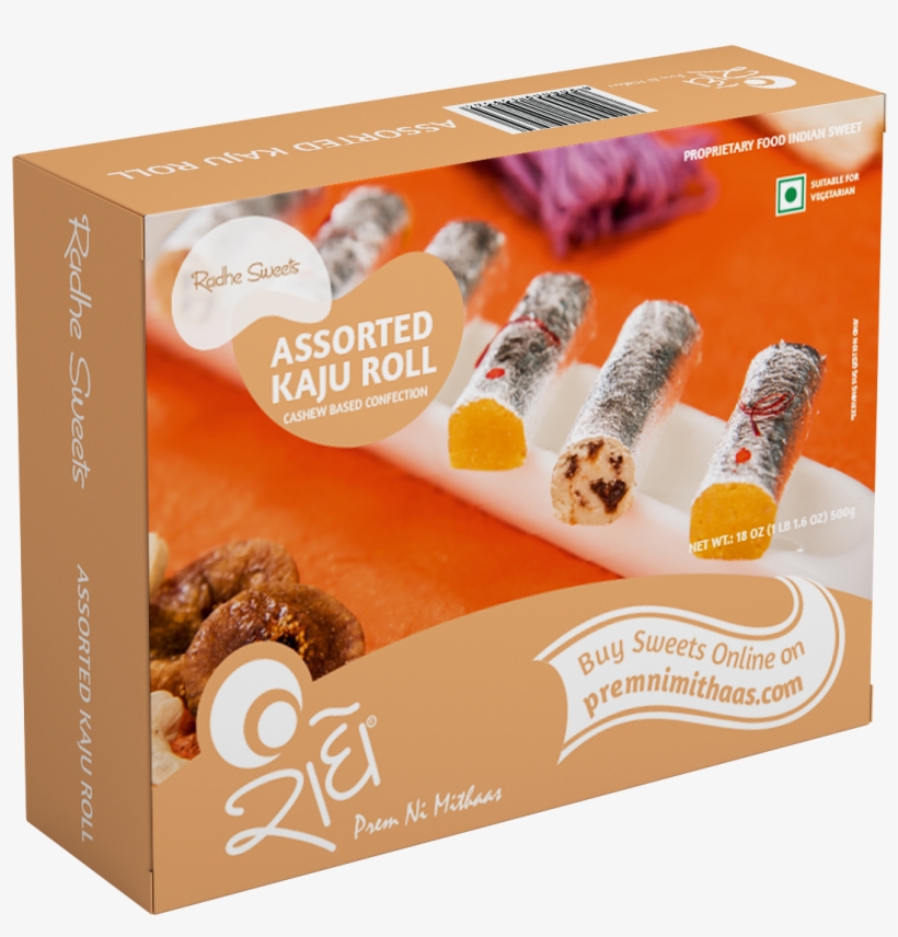 Download Assorted Kaju Rolls - Sweets Ke Box 5 - HD Transparent PNG ...