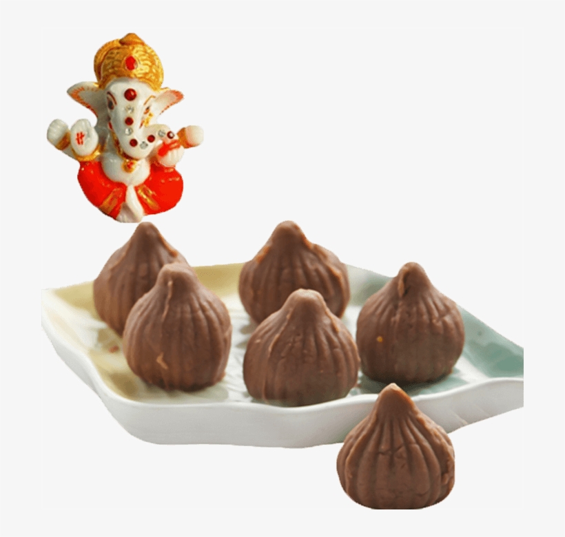 Ghasitaram Chocolate Mawa Modak With Free Ganesha Idol - Modak Images ...