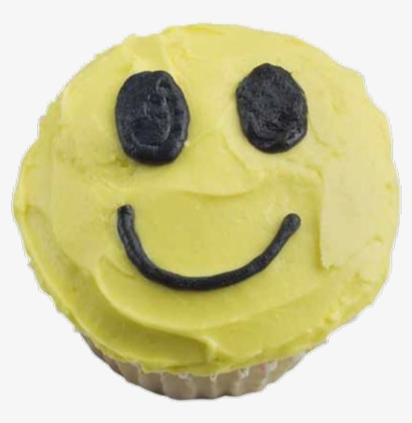 Moodboard Sticker - Smiley Face Cupcakes Transparent PNG - 1024x1028 ...
