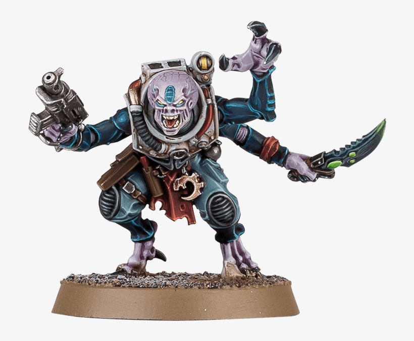 Acolyte Hybrids - Heavy Rock Cutter Genestealer Transparent PNG ...