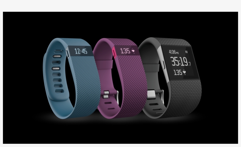 Fitbit Png - Fitbit Charge Hr Farger Transparent PNG - 1600x899 - Free ...