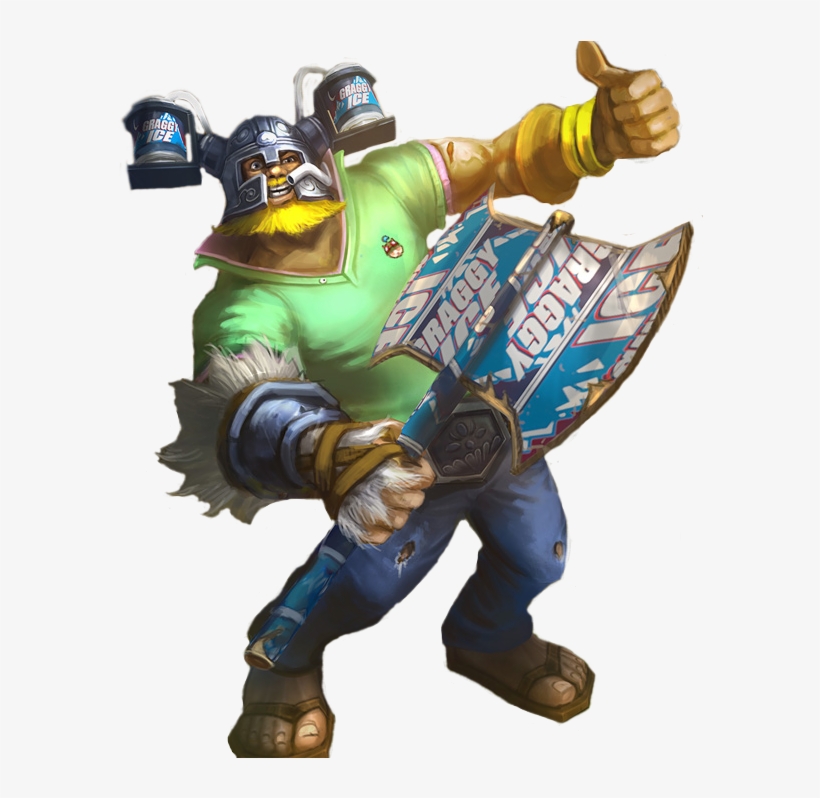 Jhoijhoi's Signature Store - Olaf League Of Legends Skins Transparent ...