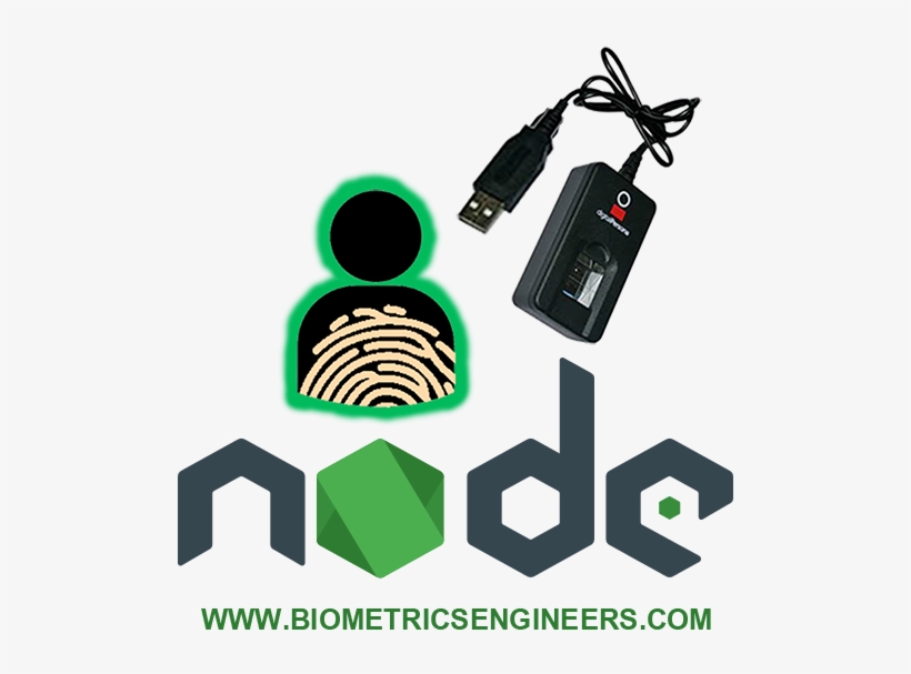 Js Biometric Fingerprint Authentication Software Pack - Node Js Icon Png Transparent PNG ...