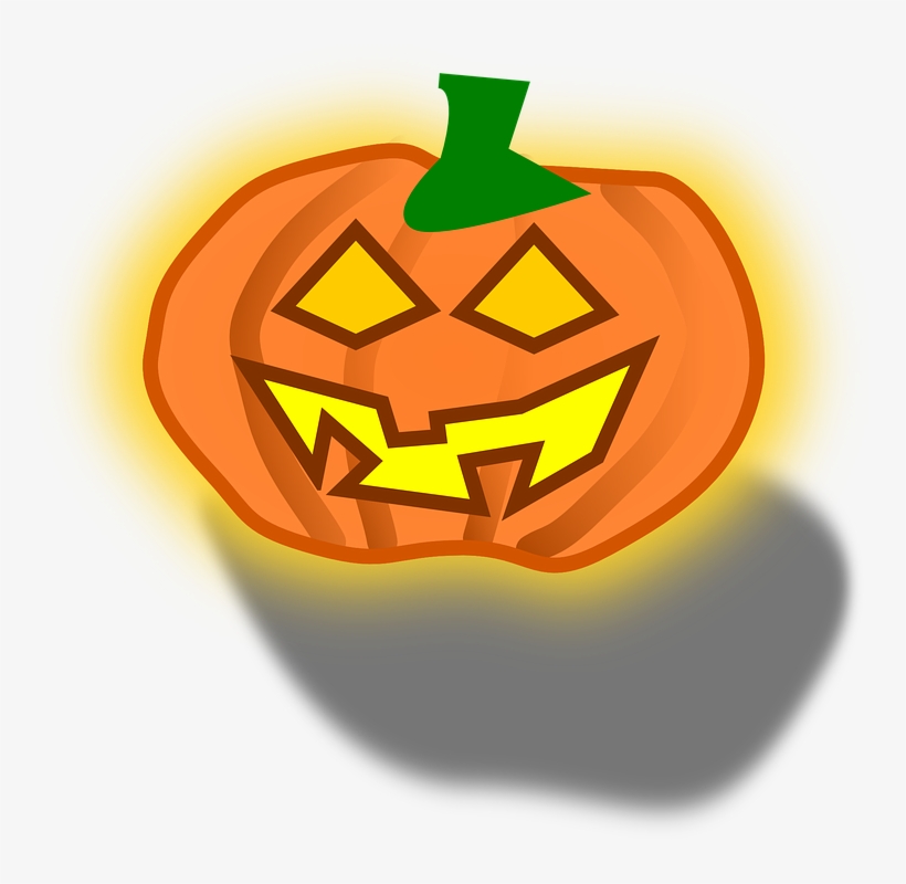 Scary Clipart Jack O Lantern - Pumpkin Clip Art Transparent PNG ...