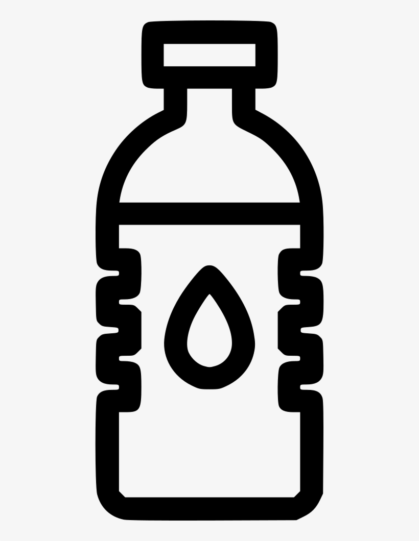 Png File - Water Bottle Icon Black Png Transparent PNG - 448x980 - Free ...
