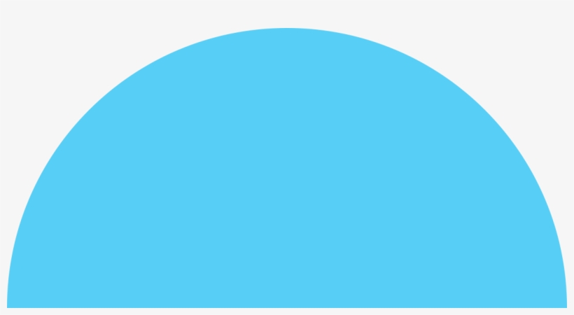 Blue Semicircle - “ - Circle Transparent PNG - 1158x579 - Free Download ...