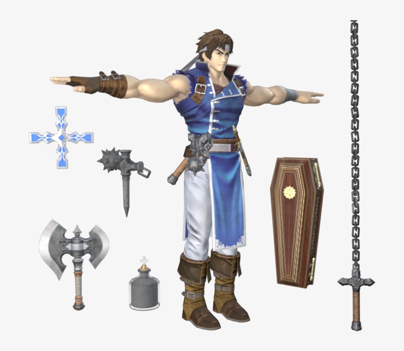 Download Zip Archive - Smash Bros Ultimate Richter Transparent PNG ...