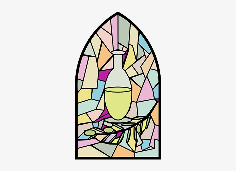 The Seven Sacraments Clip Art Library - Anointing Of The Sick Stained ...