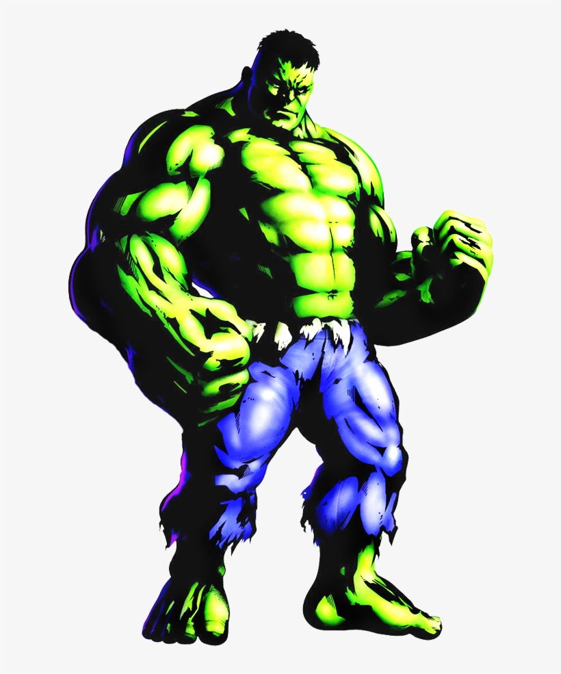 Exposure - Marvel Vs Capcom Hulk Transparent PNG - 672x924 - Free ...