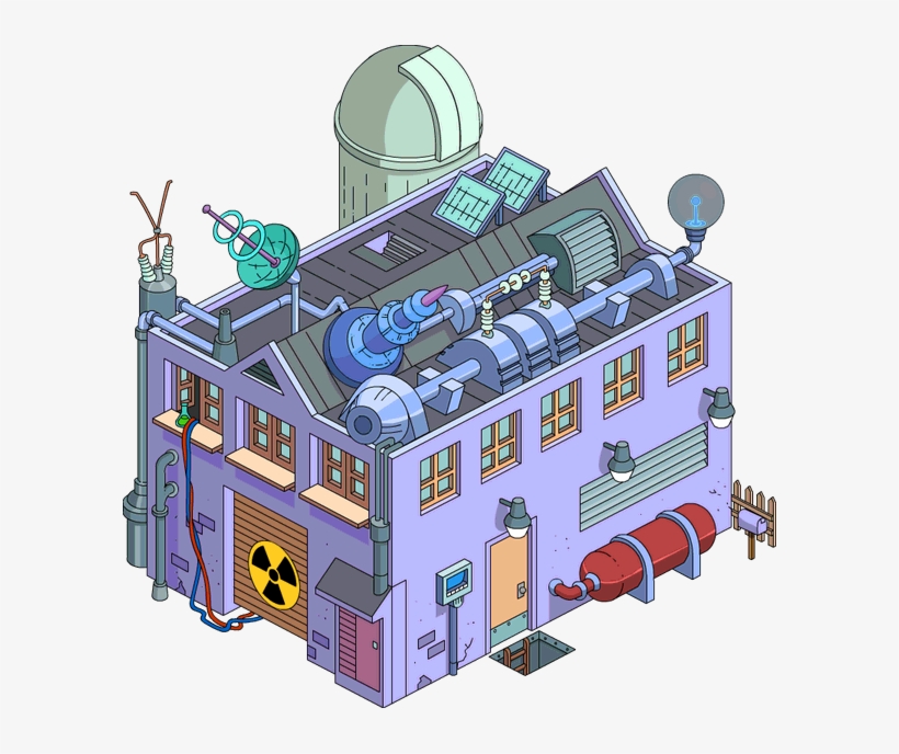 Frink's Lab - Simpsons Frinks Lab Transparent PNG - 598x608 - Free ...