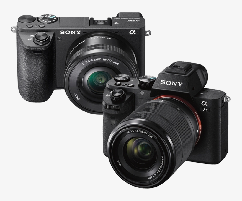 Sony Camera And Camcorder - Sony Alpha 7 Ii Portrait Transparent PNG ...