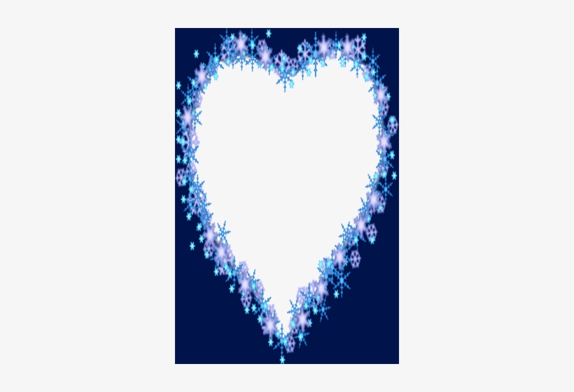 Blue Heart Frames - Shape Heart Transparent PNG - 320x480 - Free ...