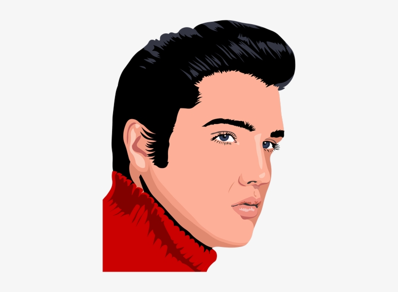 Elvis Presley 2773355 - Elvis Presley Vector Art Transparent PNG ...