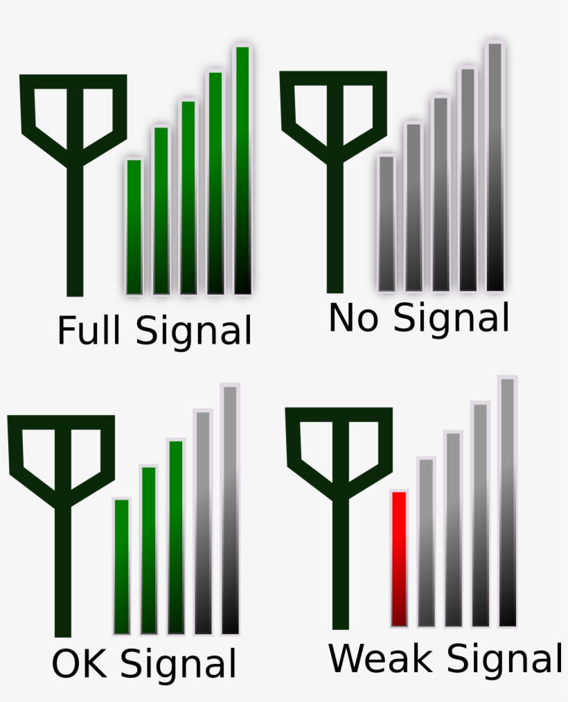 This Free Icons Png Design Of Signal Strength Icon Transparent PNG ...