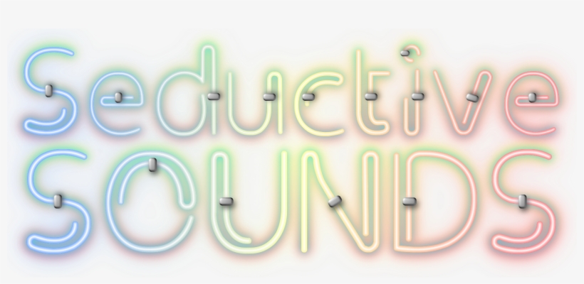 Cropped Seductive Sounds Neonsign Logo 1 - Calligraphy Transparent PNG ...