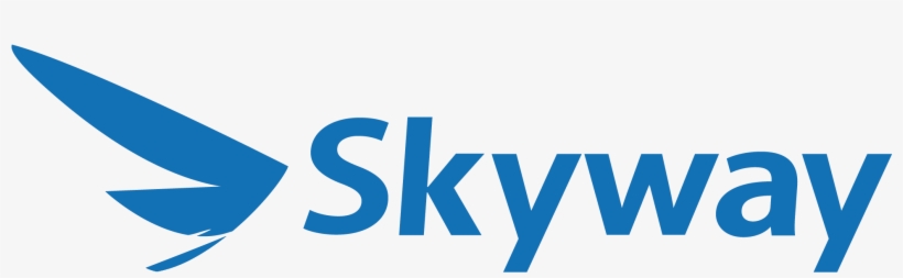 Skyway Logo - Skyway Airlines Logo Transparent PNG - 1934x541 - Free ...