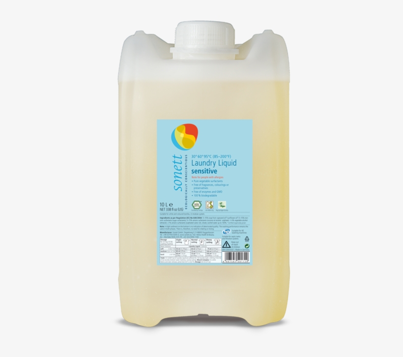 Laundry Liquid Sensitive 10l En Transparent PNG - 1000x667 - Free ...