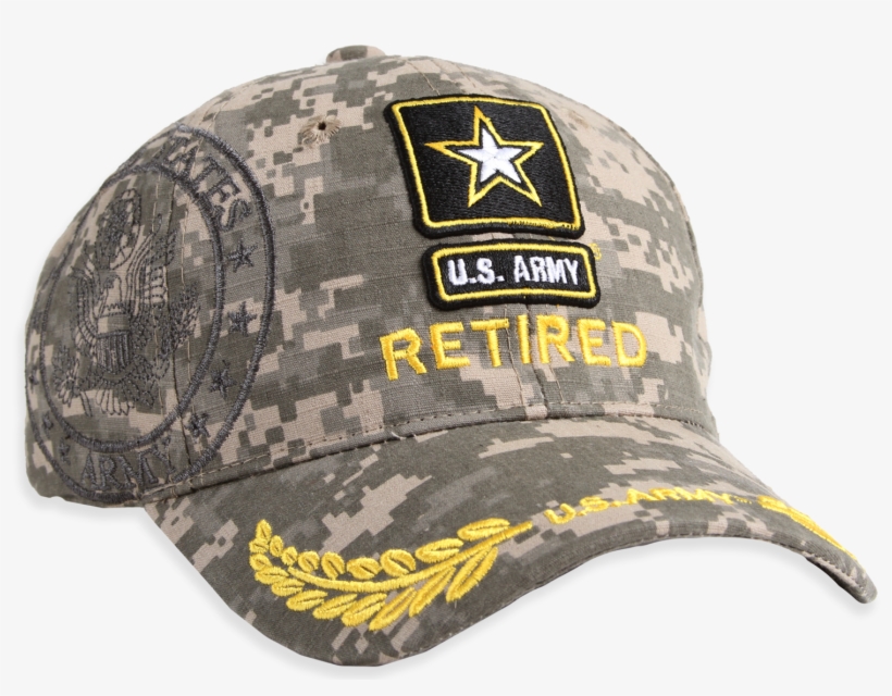Retired Army Cap - Baseball Cap Transparent PNG - 1500x1106 - Free ...