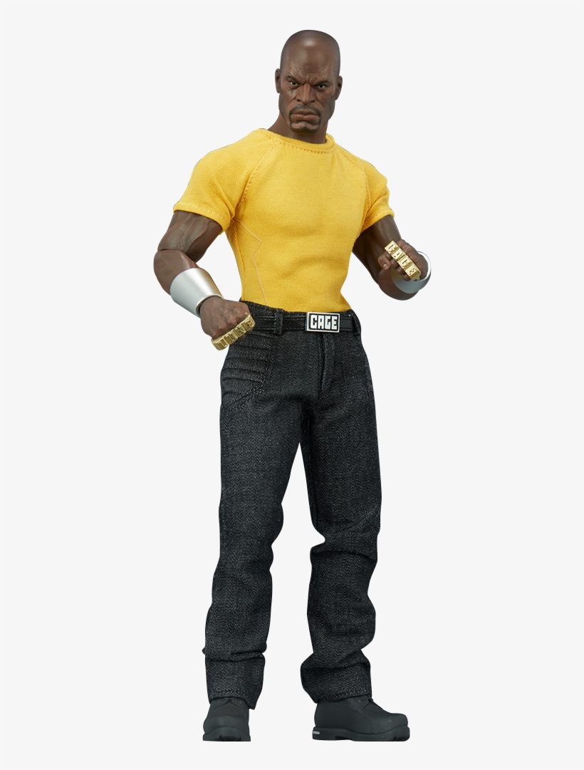 Sideshow Collectibles Luke Cage Sixth Scale Figure - Man Transparent ...