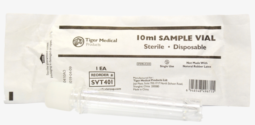 Sterile Specimen Vial - Label Transparent PNG - 3559x2357 - Free ...