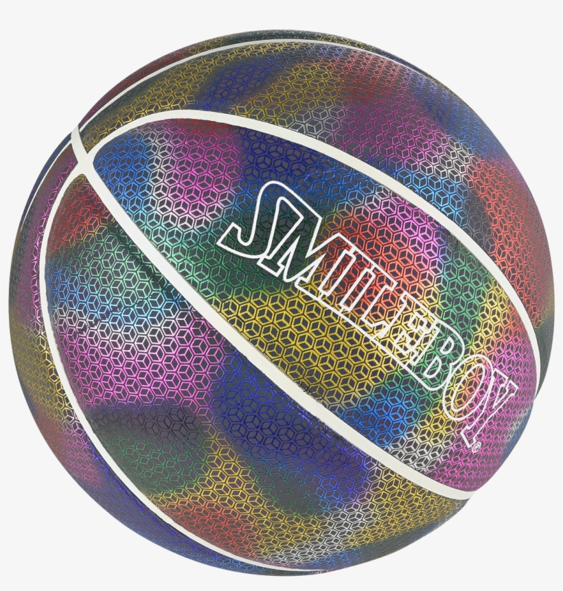 Image Of Rainbow Glowing Globe Basketball Limited Edition - Circle ...