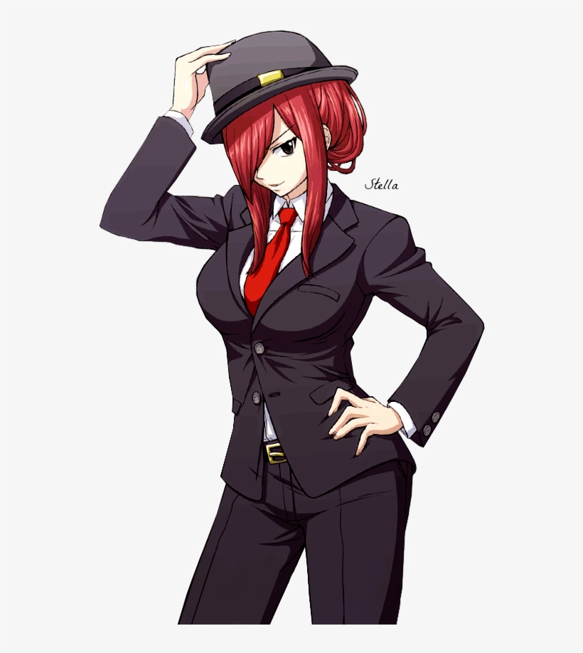 Erza Scarlet Render Transparent PNG - 640x853 - Free Download on NicePNG