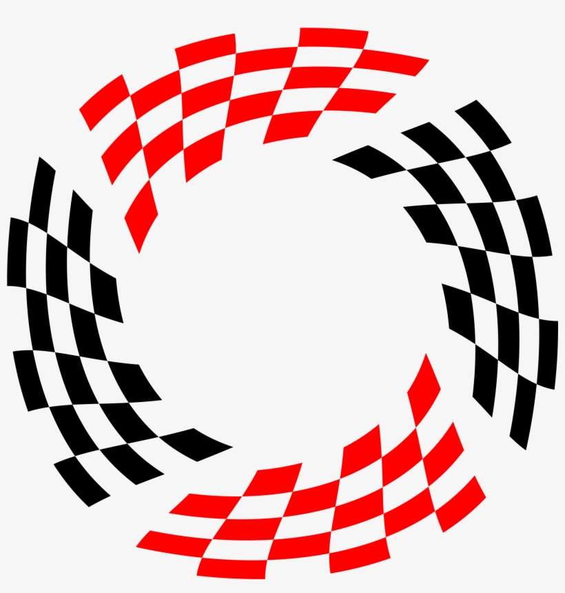 Racing Flags 2-farbig - Abstracciones Circular Transparent PNG ...