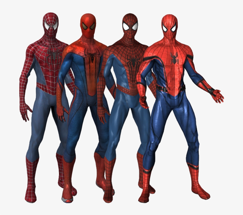 Png - Spider Man Movie Evolution Transparent PNG - 700x700 - Free ...