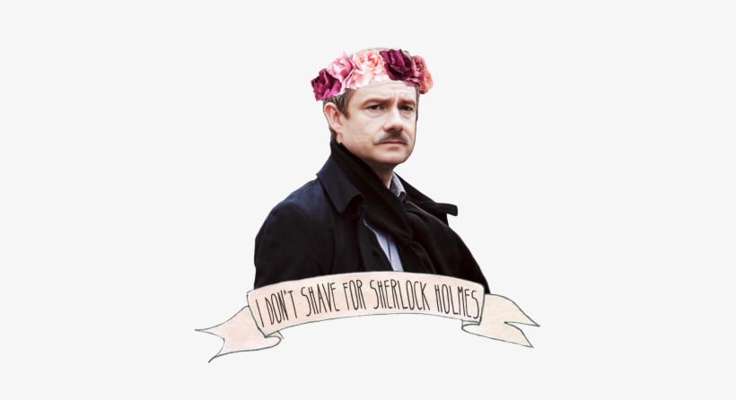 Jared Padalecki Flower Crown Tumblr - Stickers Sherlock Transparent PNG ...