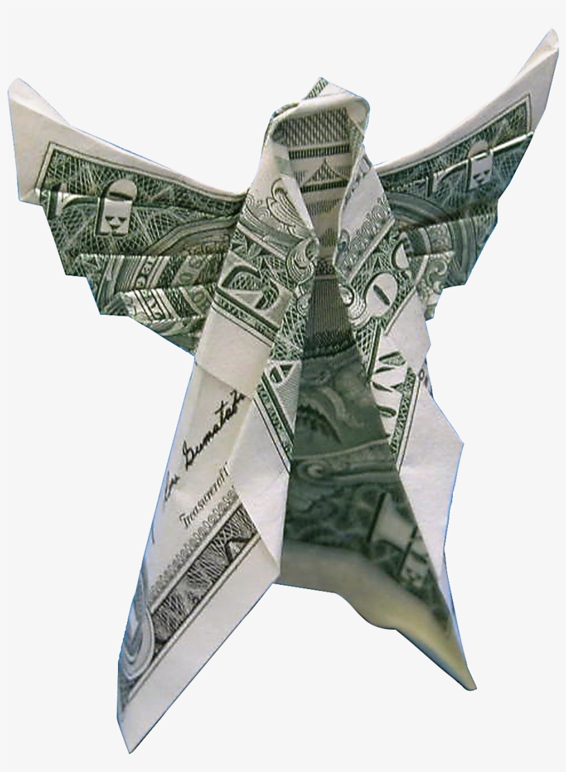 Money Angel - Origami Transparent PNG - 1200x1368 - Free Download on ...