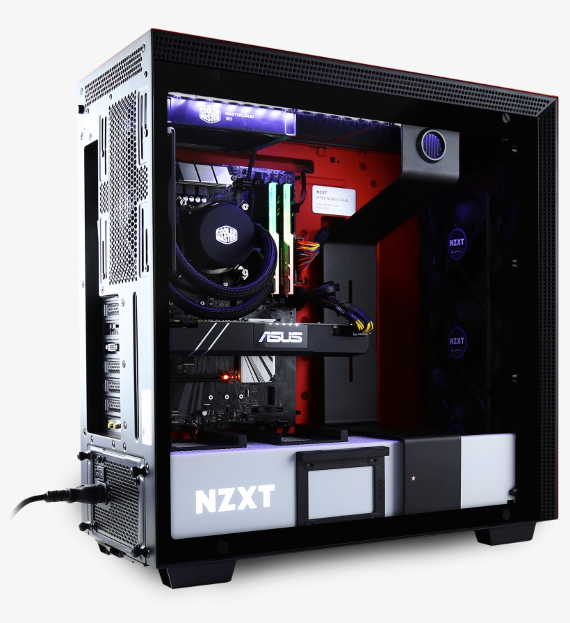 Yoyotech Warbird I5 Ultra Nuka Cola Le - Computer Case Transparent PNG ...