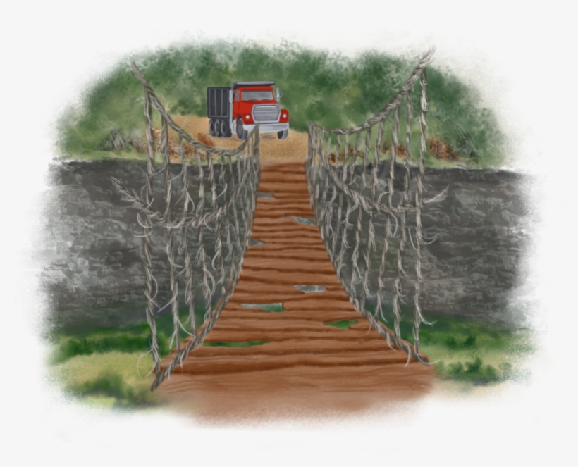 Rope Bridge Transparent PNG - 1200x900 - Free Download on NicePNG
